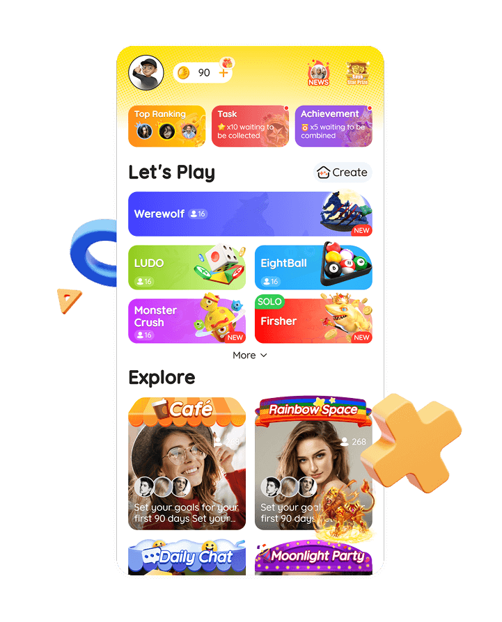 Saya - Game, Party, Chat